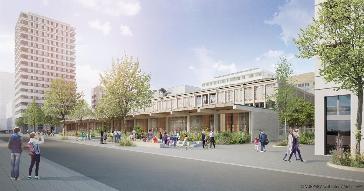 A SCHOOL THAT LOOKS TO THE FUTURE | Lyon Confluence