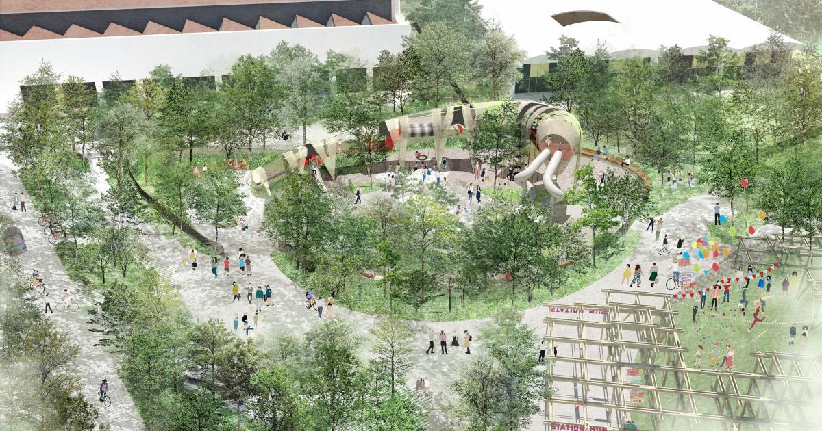 A GIANT PLAYGROUND TO BE DELIVERED IN SUMMER 2024 | Lyon Confluence