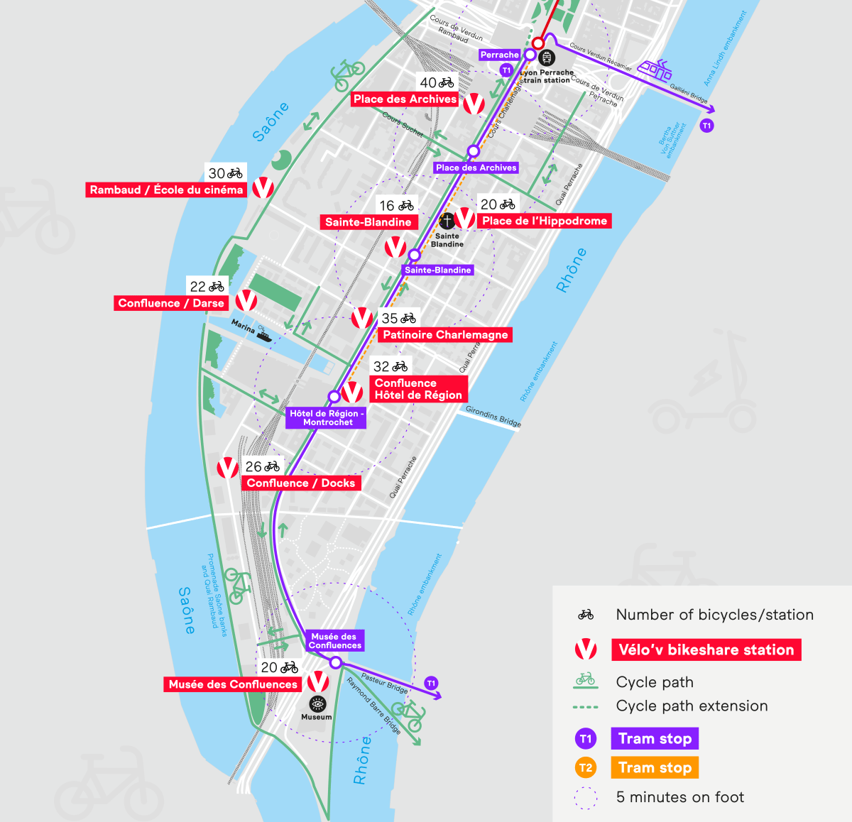 A BIKE-FRIENDLY NEIGHBOURHOOD | Lyon Confluence